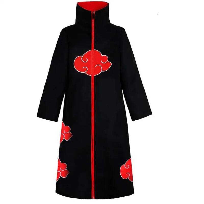 A Anime Naruto Cosplay Costume Cloak Robe Uni. 6Th 7Th Hokage Uniform ...