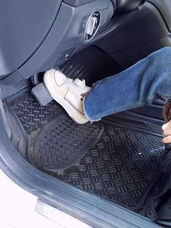 Transparent Transparent Foot Mat Car Plastic Universal Crystal Extra ...
