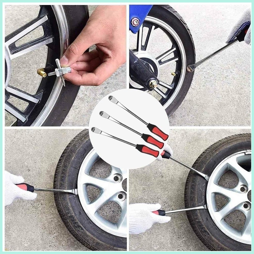 Tire Changing Set Auto Spoon Tire Kit Changing Lever Tools Heavy Duty ...