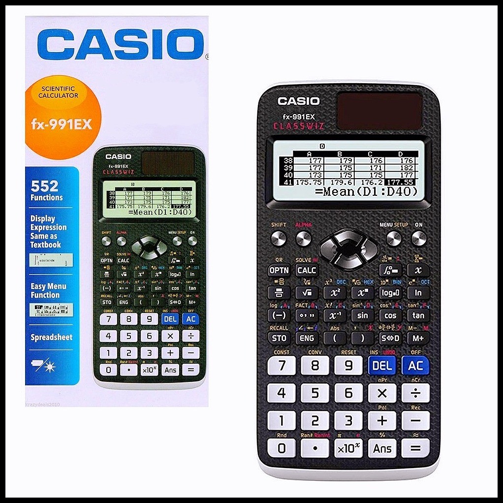 Casio FX-991EX fx991ex Fx-991Ex Scientific Calculator Classwiz ...
