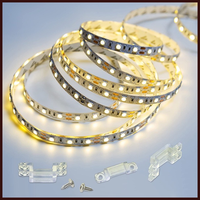 50PCS Strip Light Clips Mounting Clamps Double Side Light Fixture ...