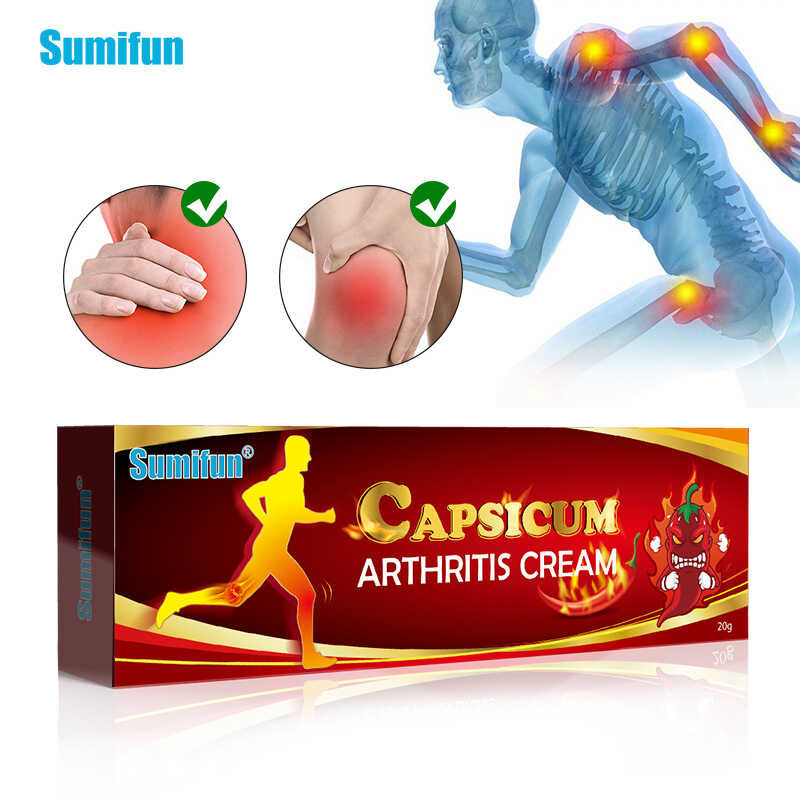 Sumifun Capsicum Synovial Joint Neck Shoulder Waist Leg Care Ointment ...