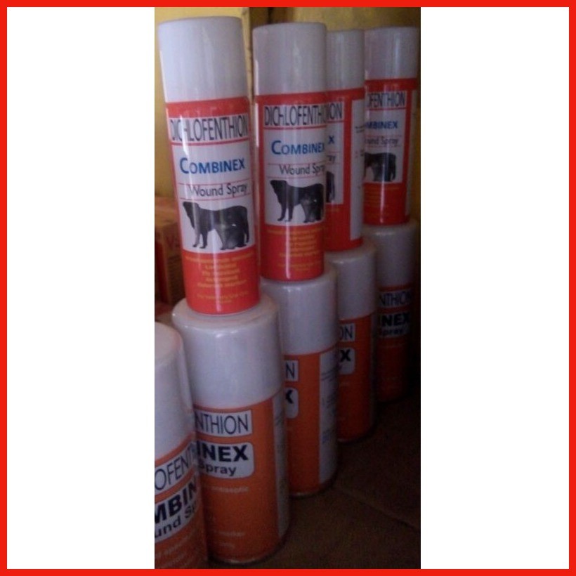Combinex wound spray New and Improved (oxytetracycline+ Gentian Violet ...