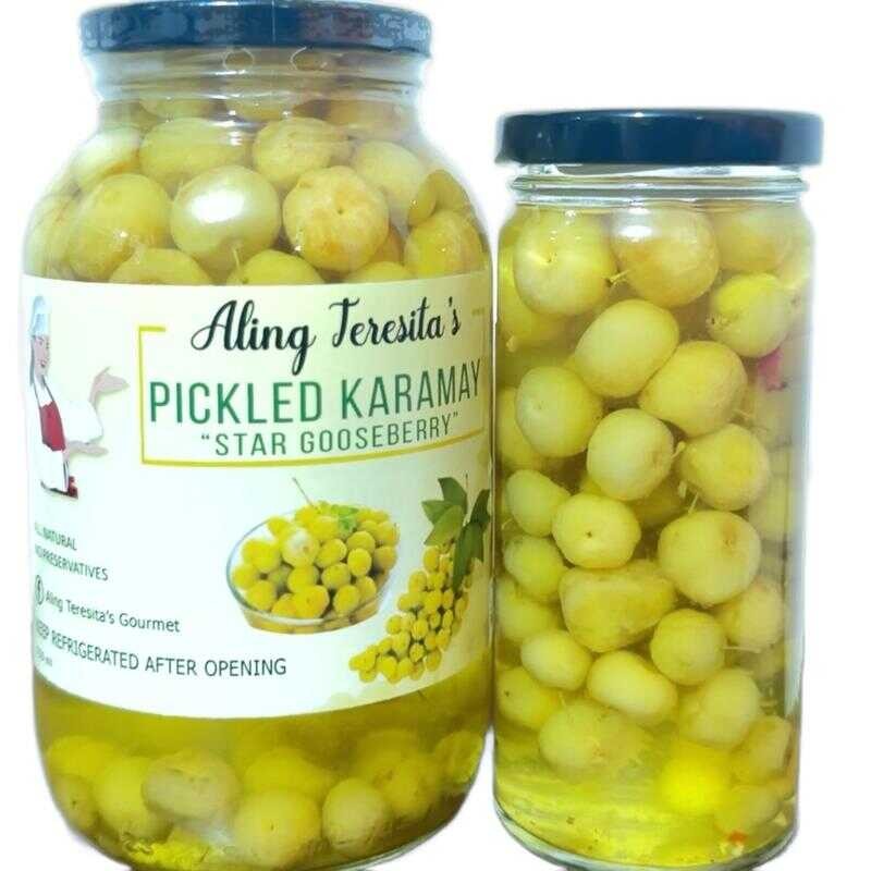 ALING Teresita's PICKLED KARAMAY GOOSEBERRY B4a | Shopee Philippines