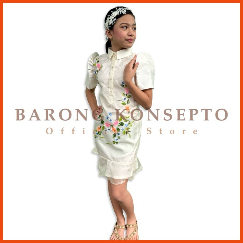 Filipiniana MC PAINTING DRESS for Kids - Buwan ng Wika Costume | Shopee ...