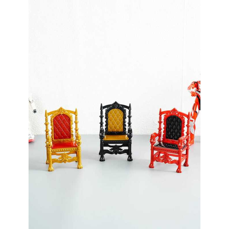 Japanese Miniature Chair Throne Model Miniature Figurine Doll Furniture ...