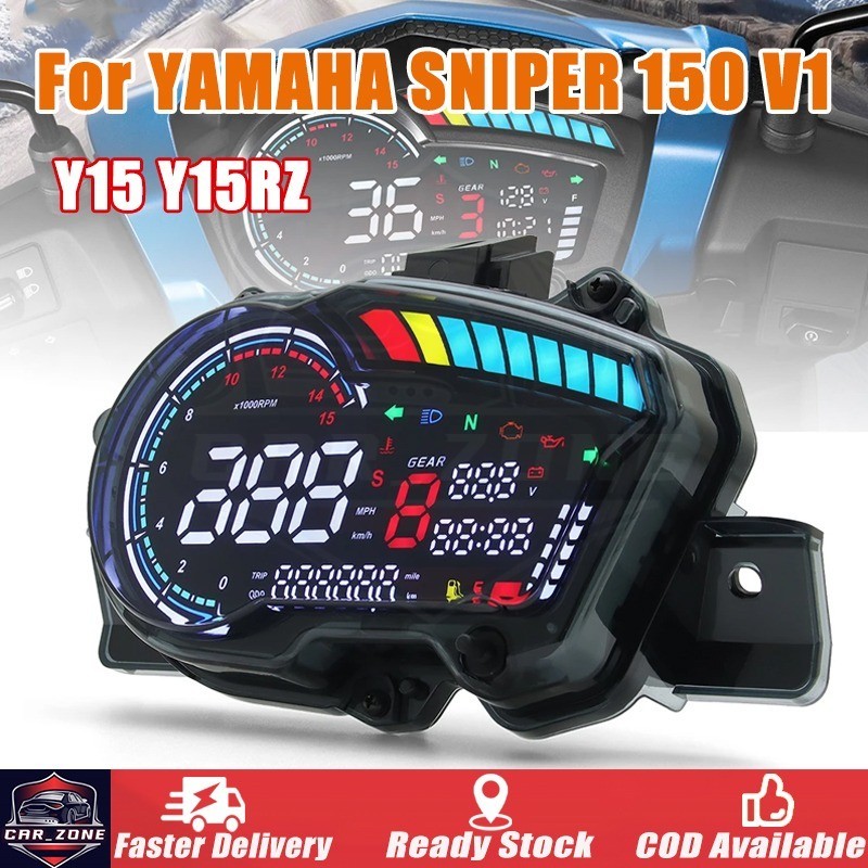 Sniper 150 V1 DIGITAL METER for Yamaha Y15 Y15ZR V1 Speedometer Digital ...