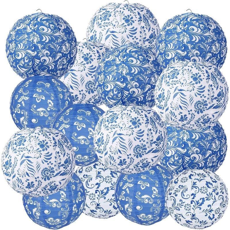 2025 New Christmas Halloween 15 Chinese Style Paper Lanterns 10 Inches ...