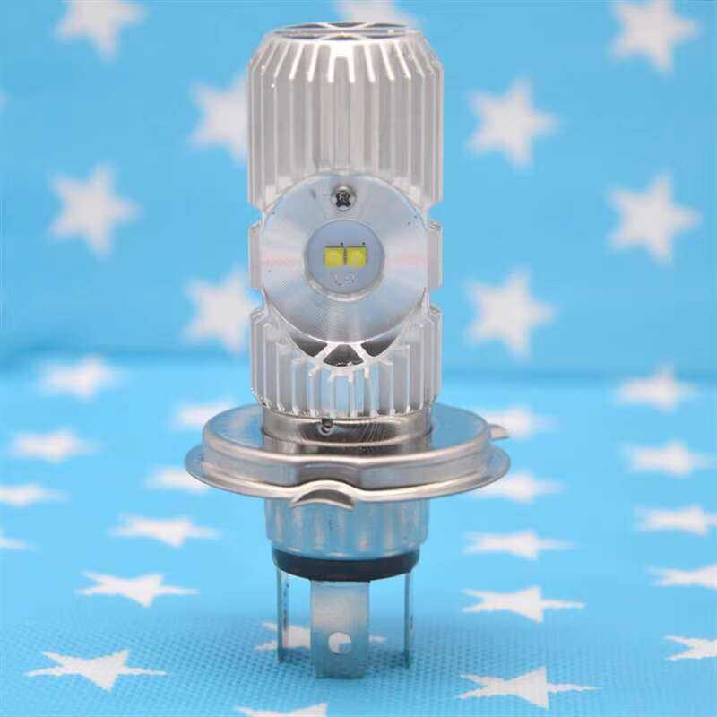Electric Vehicle Headlight L12 Motorcycle 12V Dual Claw LED Bulb ...