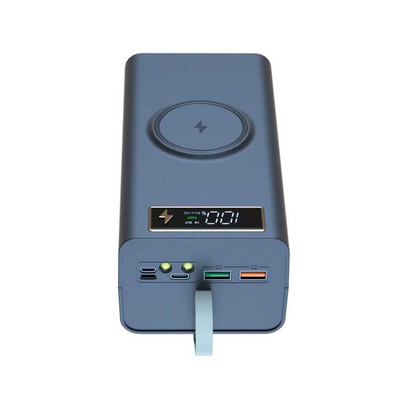 Dual USB 21X18650 Bank Power With Light Wireless Fast Removable Battery ...