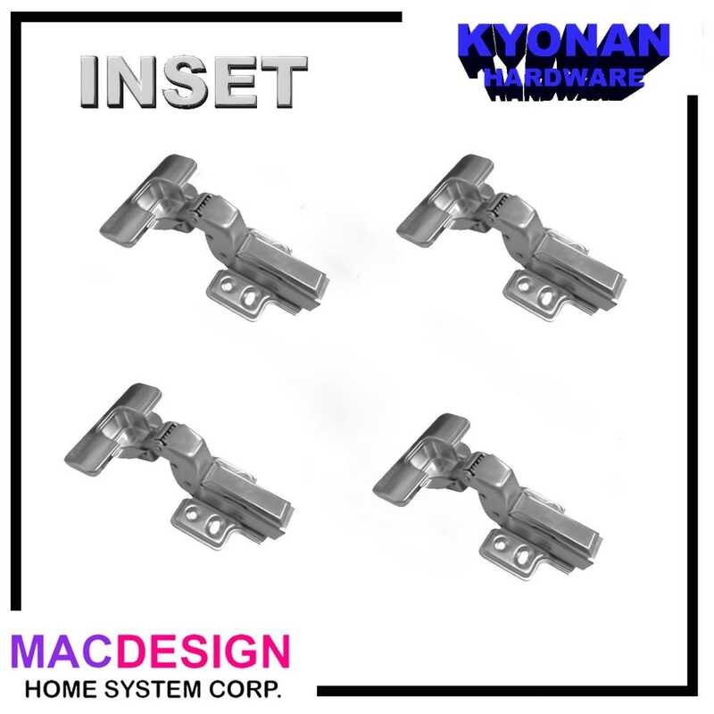 KYONAN V072 SOFT CLOSE HINGE CLIP ON INSET MACDESIGN HOME (Official ...
