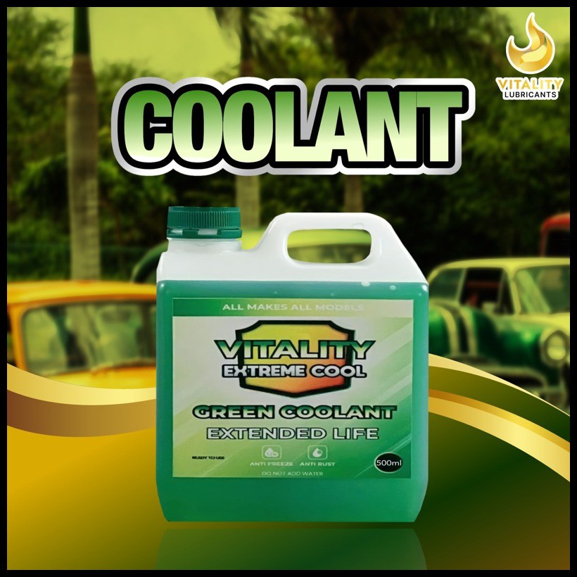 Vitality Coolant READY TO USE (Extreme Cool) Green Coolant for ...