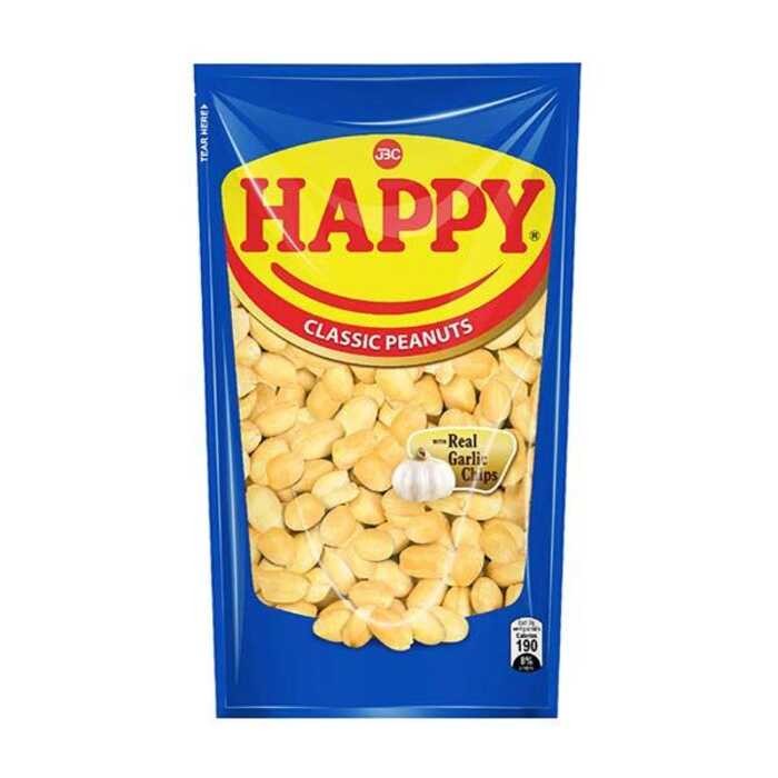 Happy Classic Peanuts 100G/Real Garlic Peanut/Bbq Flavor Peanut/ Hot ...