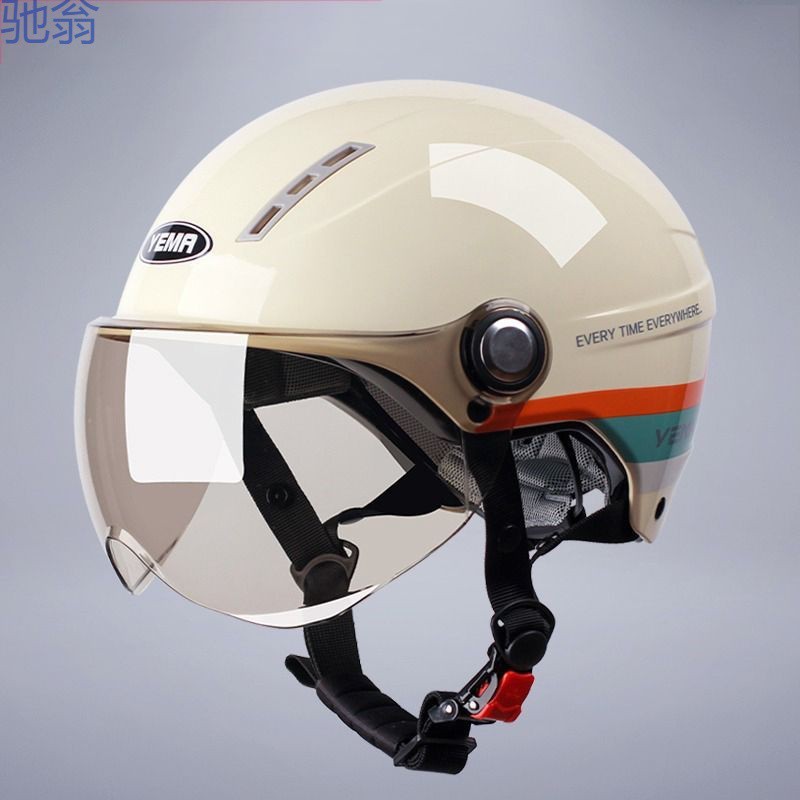 3LyYEMA Mustang Helmet New National Standard 3C Certified Electric ...