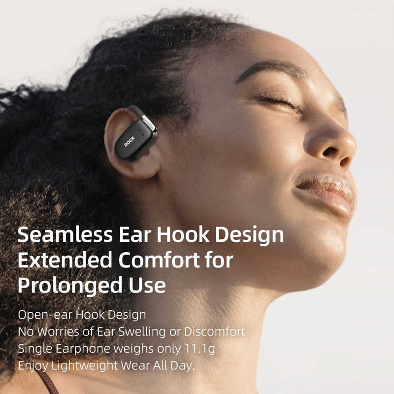 Rock Space X900 OWS Bluetooth 5.3 Earphones Open Wireless Earbuds Air ...