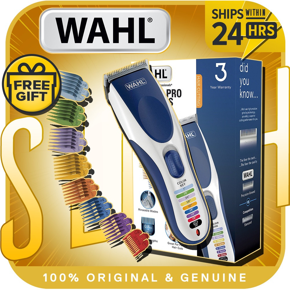 WAHL Razor Hair Clipper Shaver Rechargeable Professional Electric Men ...