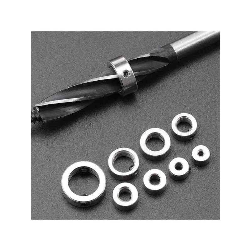 Stop Collar Fixed Stainless Steel Smooth Shaft Drill Bit Locator ...