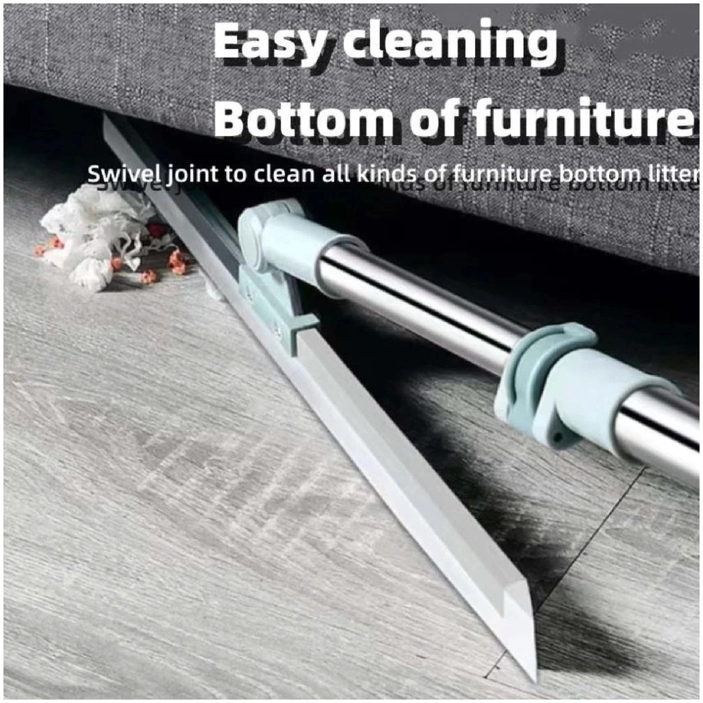 Silicone Magic Broom Long Handle Removable Bathroom Scraper Household ...