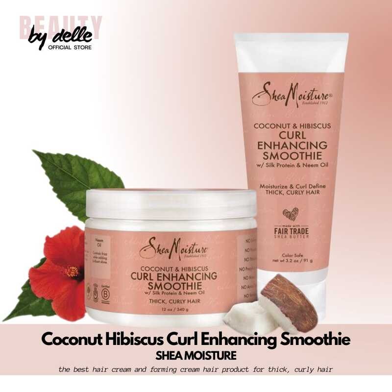 SHEA MOISTURE Coconut Hibiscus Curl Enhancing Smoothie For Defining ...