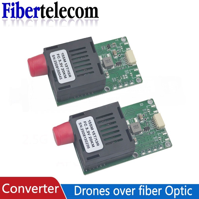 Analog Video TTL over Fiber optic Optical fiber transmitters dedicated ...