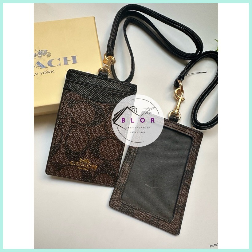 Auth CoAch ID Card Holder with Lace | Shopee Philippines