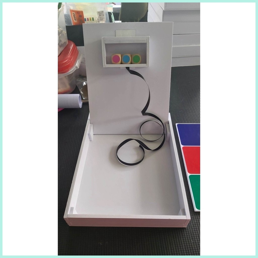 mini color game perya HAMP on hand complete set with dice and color ...