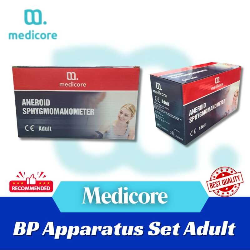 BP APPARATUS SET Adult, MEDICORE 3 | Shopee Philippines