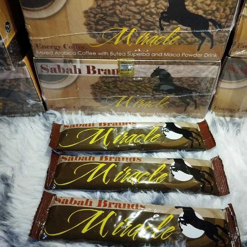 MIRACLE COFFEE SABAH BRANDS (3 Sachet) B8b | Shopee Philippines
