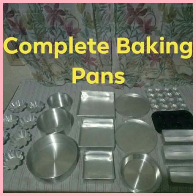 Complete Baking Pans (22 pcs) | Shopee Philippines