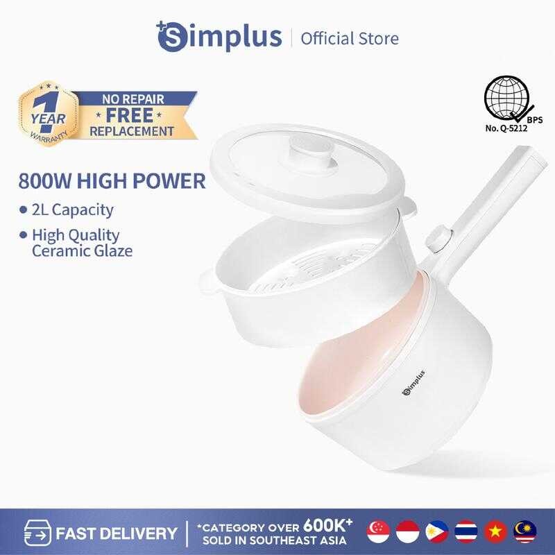 91B [Hot] Simplus 2L Electric Cooker Multi Functional Cookers Rice Hot ...