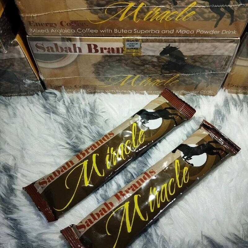MIRACLE COFFEE SABAH BRANDS (2 Sachet) 617 102 5C2 | Shopee Philippines