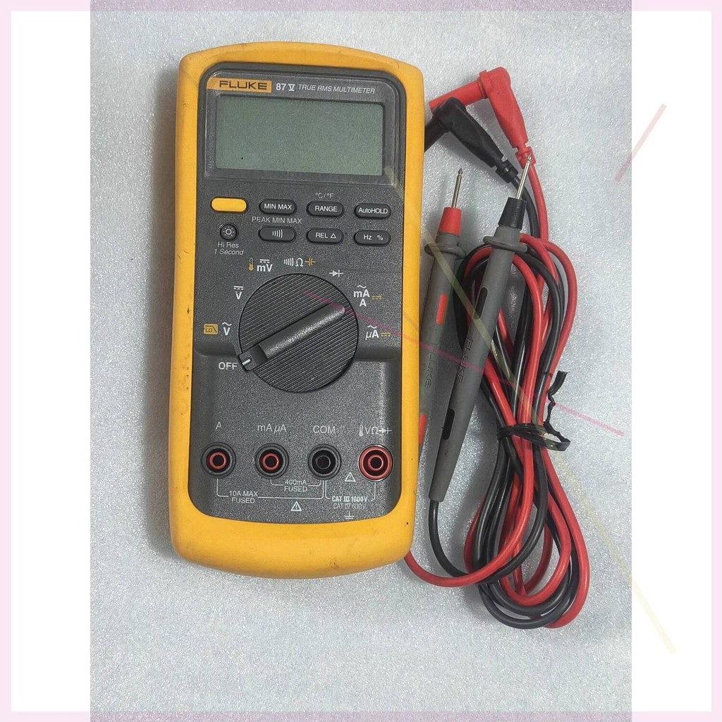 Fluke USA FLUKE 87V True RMS Digital Multimeter Four and a Half Digits ...