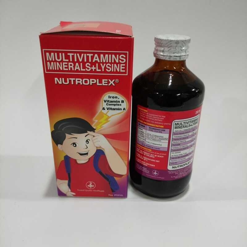 Nutroplex With Lysine Ml C B04 | Shopee Philippines
