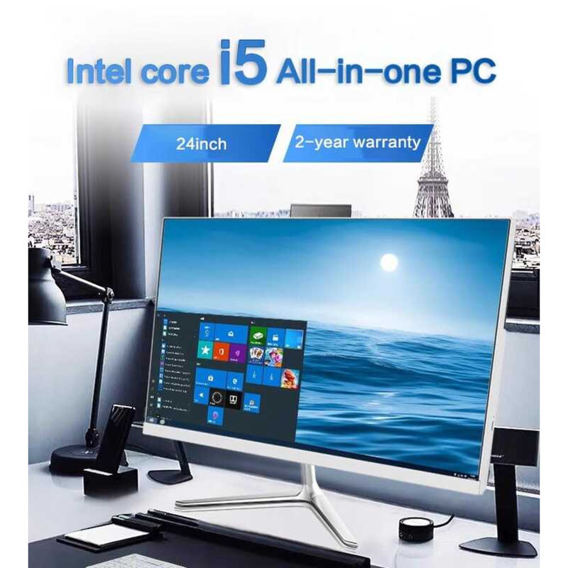 Lenovo Factory All-In-One PC 22 Inch High-Definition Ultra-Thin Intel ...
