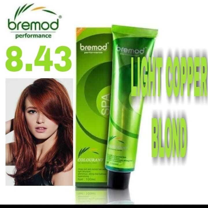 3 D56 Bremod Performance SPA Hair Color ( 8.43 Medium Copper Blond ...