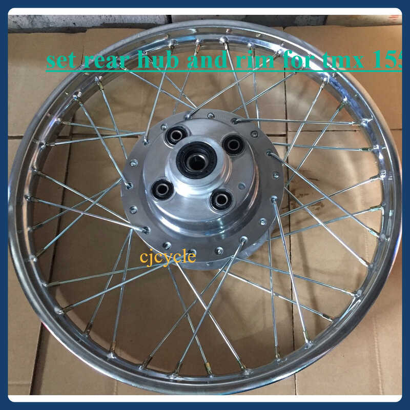 RIM SET HONDA Tmx155 TMX 125 BAJAJ Ct100 (Rayus Takasago) BY 17 Rear ...