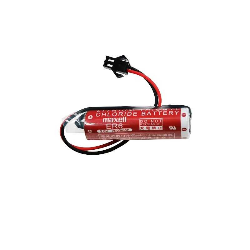 Japan Maxell ER6 3.6V Panasonic Robot Lithium Battery OTC Welding Robot ...