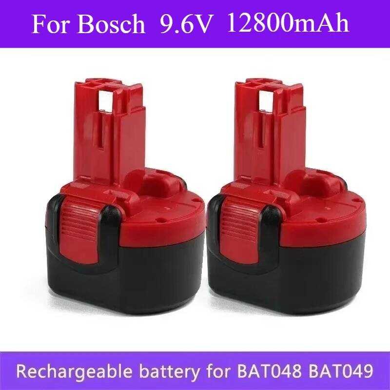 Yy For 9.6V 12800Mah Ni-Mh Rechargeable Power Tools Battery For Bosch ...