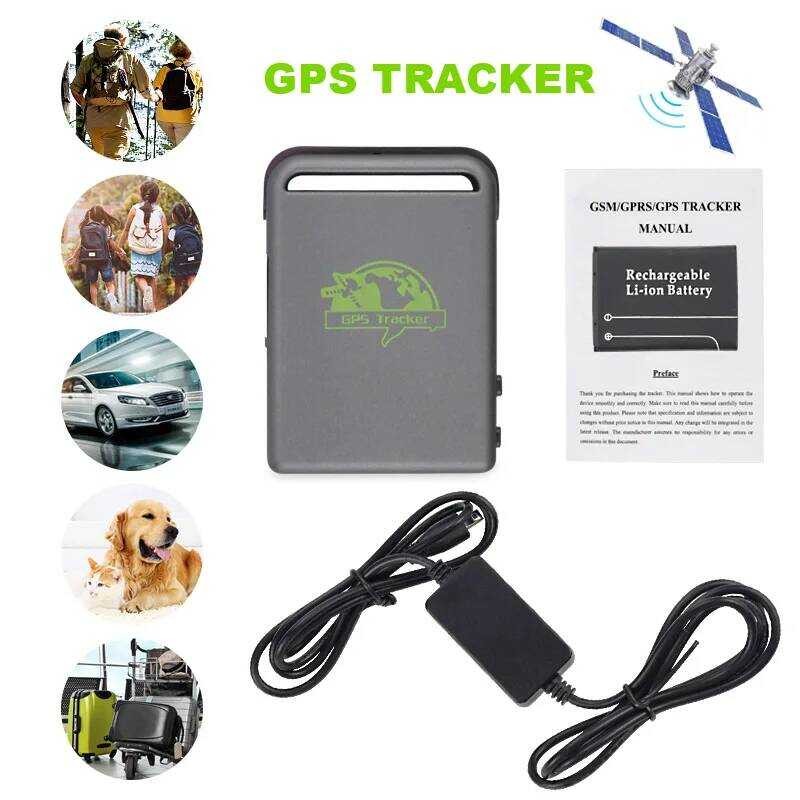 Tk102b Mini GPS Tracker Real-Time Vehicle GSM GPRS Car Trackers ...