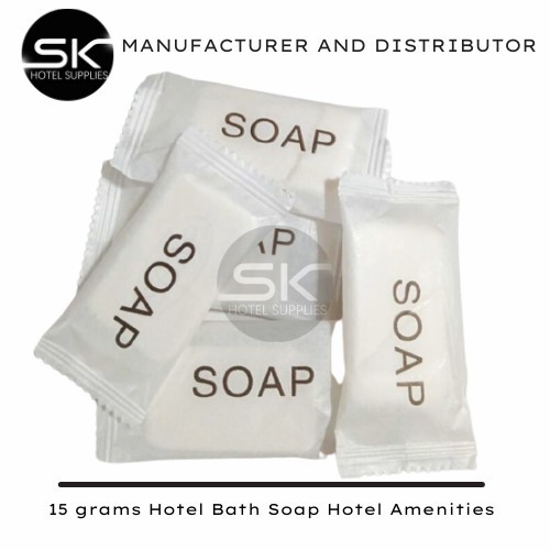 Hotel Soap rectangle bar soap candy soap 15g-50pcs【SK hotel amenities ...