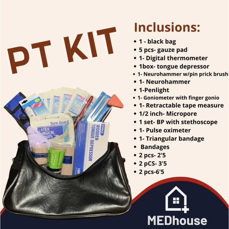Medhouse/ Physical Therapy Kit/ Set/ Pt Kit Bag 3 XXC | Shopee Philippines