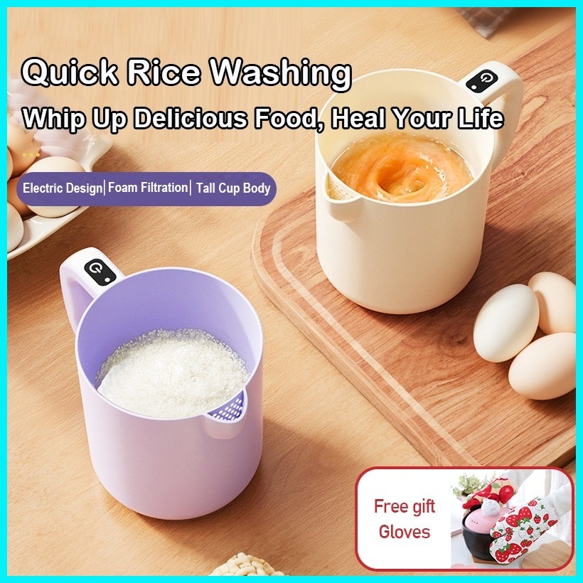 Automatic egg beater Self-rotating cream tool kitchen mixer egg beater ...
