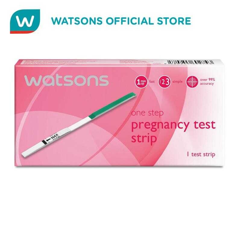26A WATSONS One Step Pregnancy Test Strip 1S | Shopee Philippines