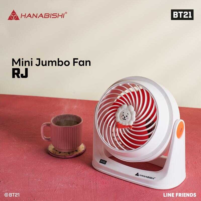 537 Hanabishi Bt21 Special Edition Mini Jumbo Fan Hmjf7-Bt21 RJ ...