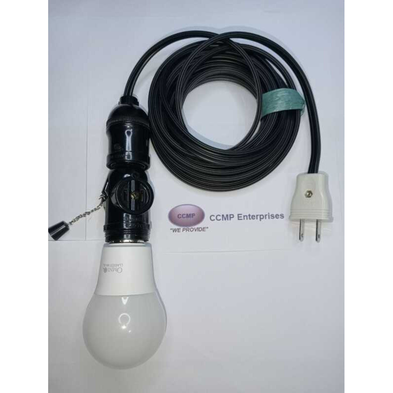 5 Meters 5M Heavy Duty Socket Extension Bulb Trouble Extra Light Switch ...