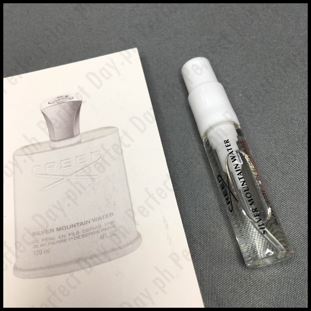 「Perfume Sample」Creed Silver Mountain Water, 1995 2ML | Shopee Philippines