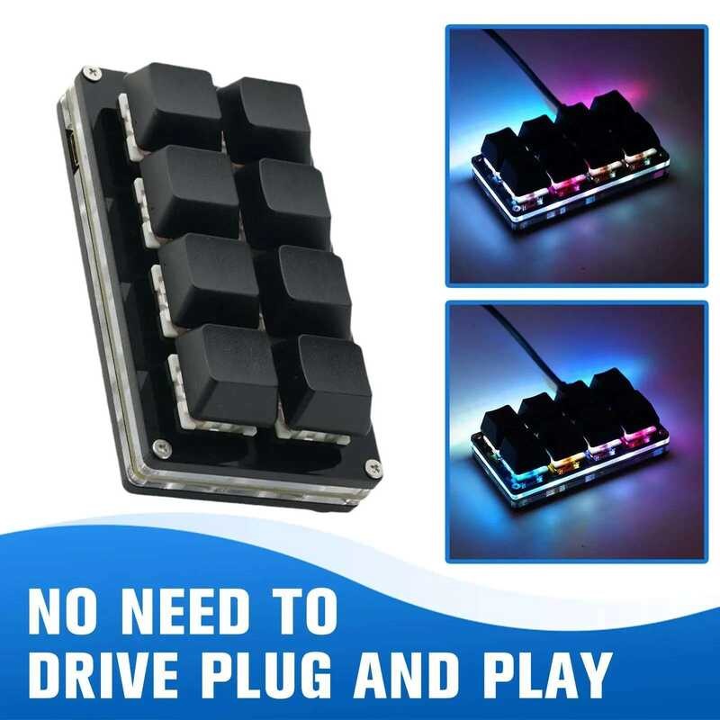 USB Mini Custom nical 8 Gaming Keyboard Sayo Device Shortcut ...
