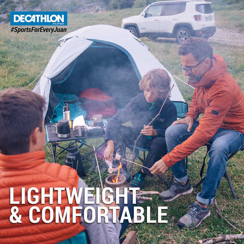 Decathlon Quechua Mh100 Low Folding Camping Chair | Shopee Philippines