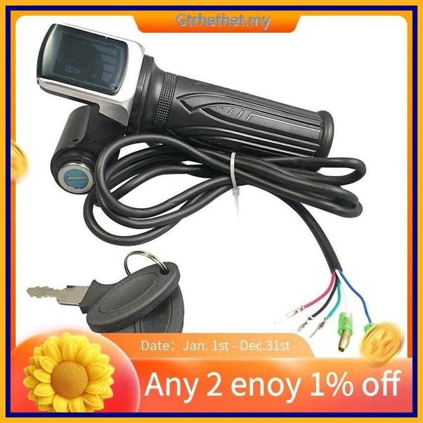 [Hot-Sale] Bike Twist Throttle for Electric Bike Throttle 36V Gas ...