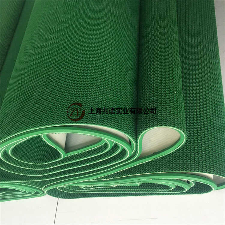 PVC Lawn Pattern Straight Stripe Belt, Diamond Sanding Machine Conveyor ...